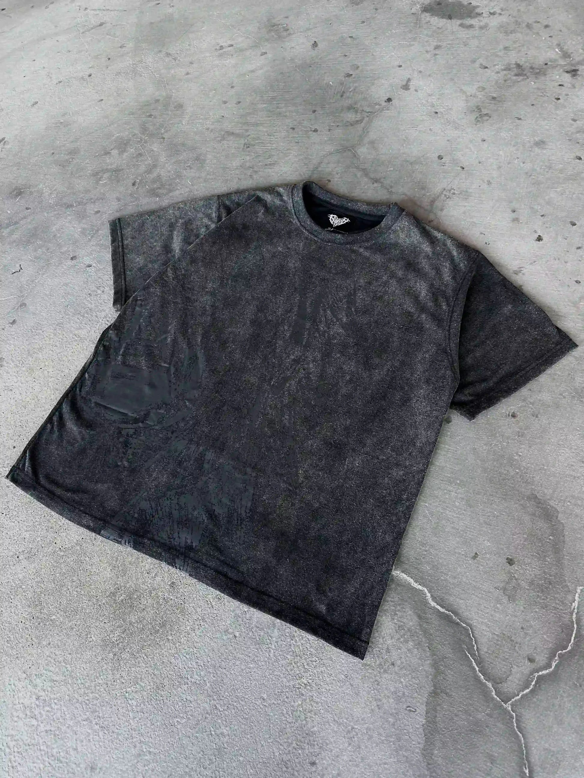 "Ghoul" T-Shirt (Washed Black) – pholoh